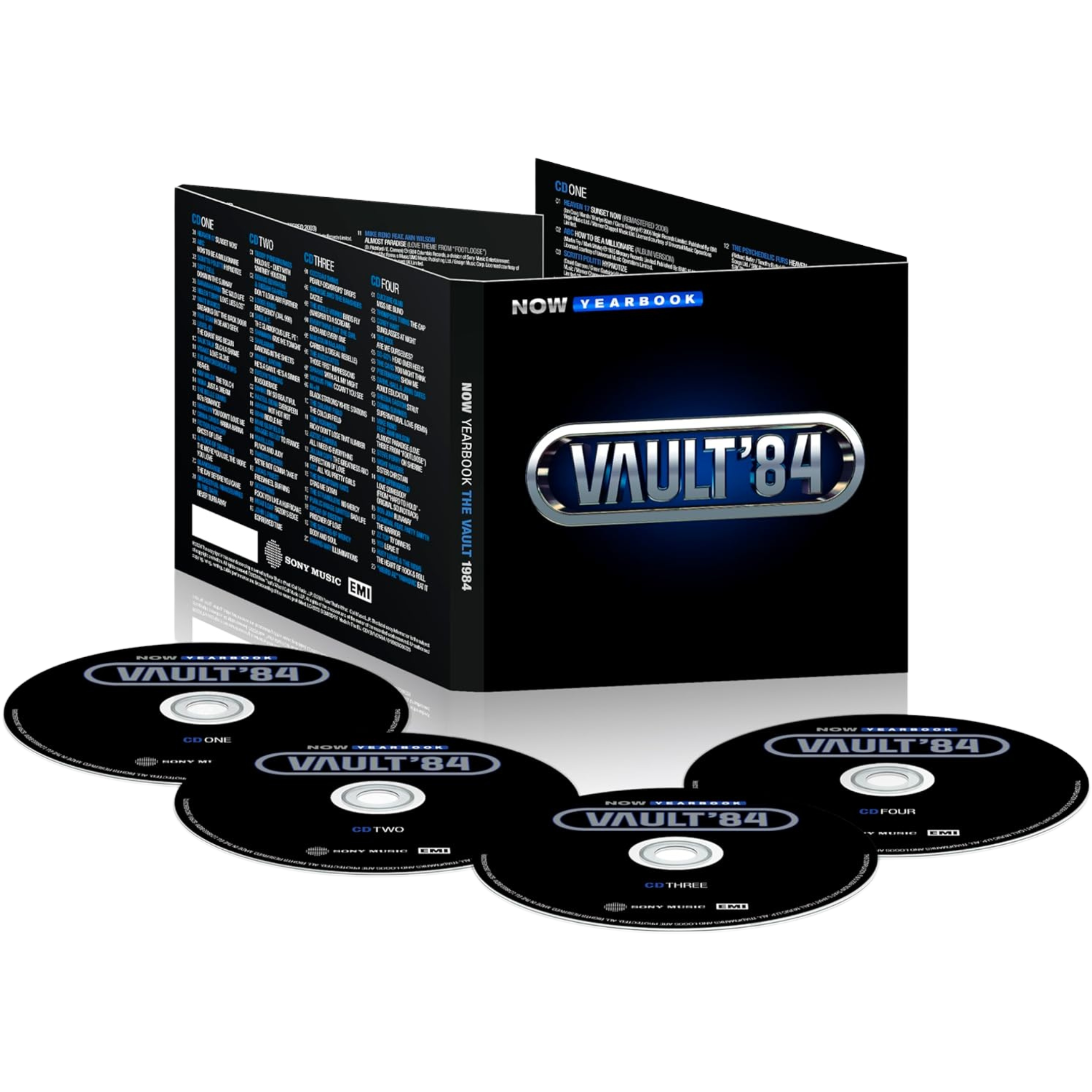 Various – Now Yearbook Vault 1984 (4CD) – siaandtangmusic