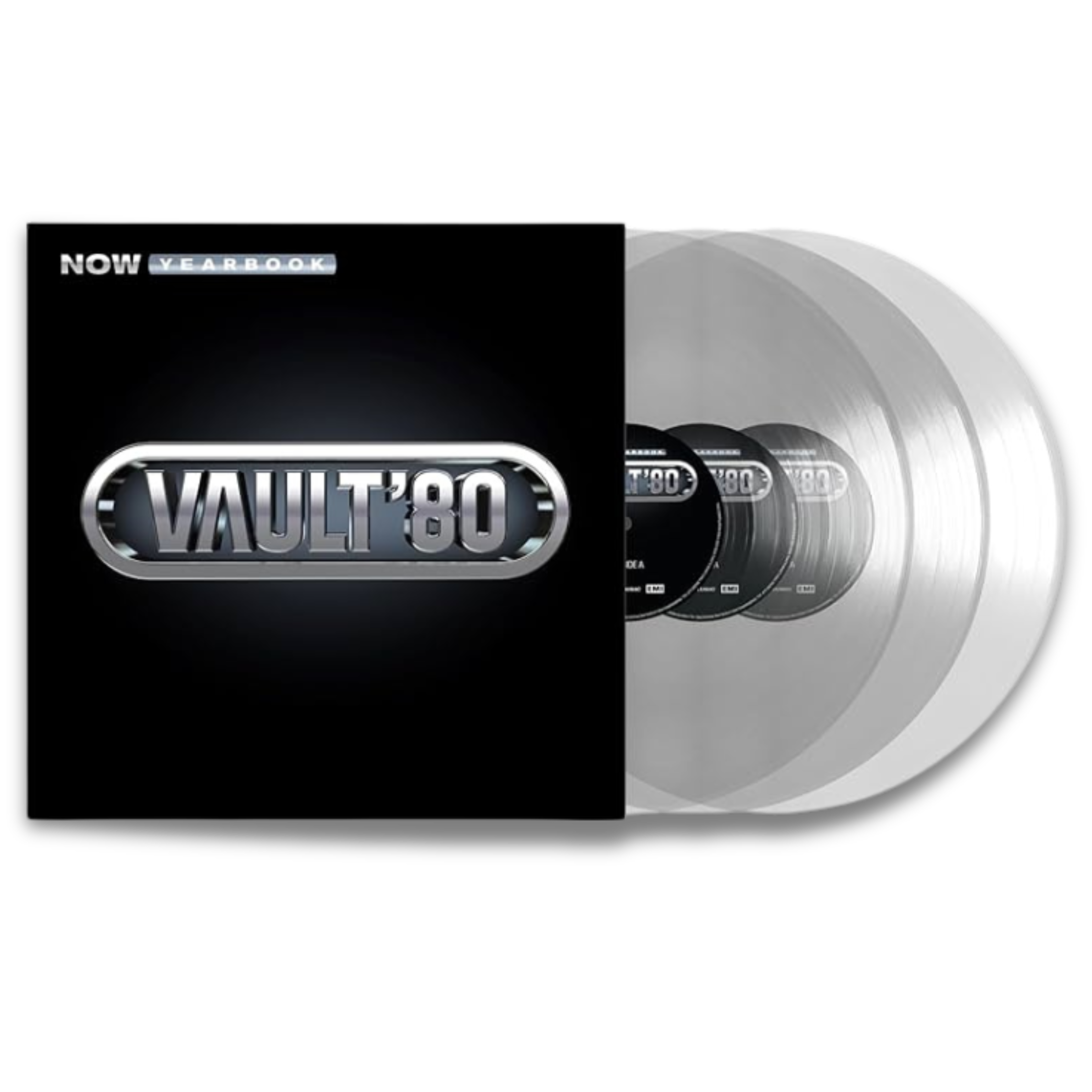 Now Yearbook Vault '80 (3LP, Clear Vinyl) – siaandtangmusic