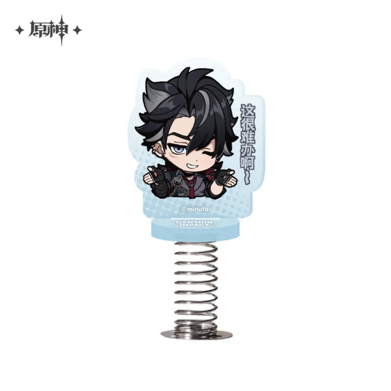 Wriothesley – Genshin Impact Chibi Shaker Acrylic Stand – siaandtangmusic