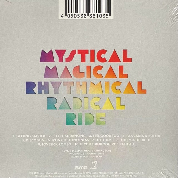 Jason Mraz – Mystical Magical Rhythmical Radical Ride – siaandtangmusic